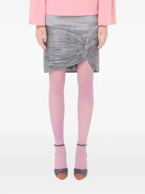 Valentino Garavani Draped Satin Skirt