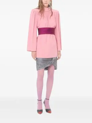 Valentino Garavani Draped Satin Skirt