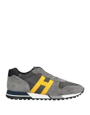 Hogan Sneakers Size Soft Leather, Textile Fibers