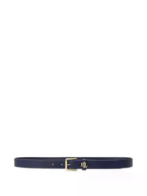 Ralph Lauren Logo-plaque Leather Belt