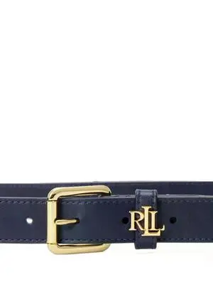 Ralph Lauren Logo-plaque Leather Belt
