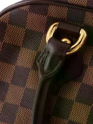LOUIS VUITTON Duomo Boston Bag Damier Handbag