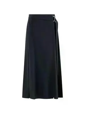 Brunello Cucinelli Tropical Luxury Wool Kilt Skirt