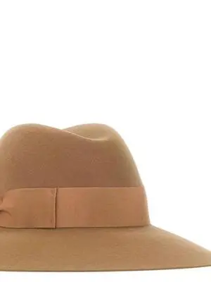 Borsalino Claudette Bow-detail Hat