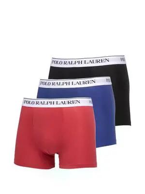 Polo Ralph Lauren Logo-waistband Briefs - Red