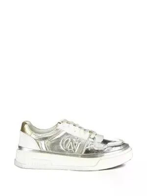 CAFÈNOIR Metallic Leather Sneakers