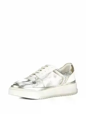 CAFÈNOIR Metallic Leather Sneakers