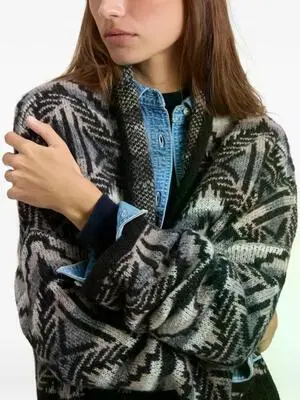 Woolrich Fair Isle Longline Cardigan