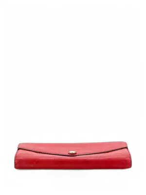 LOUIS VUITTON Sarah Wallet Nm Monogram Empreinte Leather Small Wallets