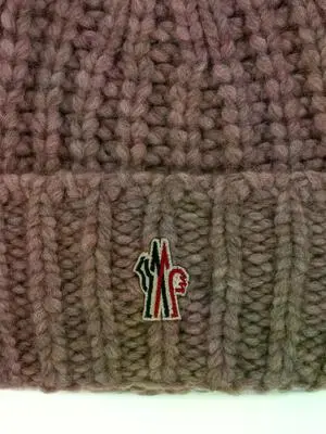 Moncler Apres-ski Logo-patch Beanie Hat