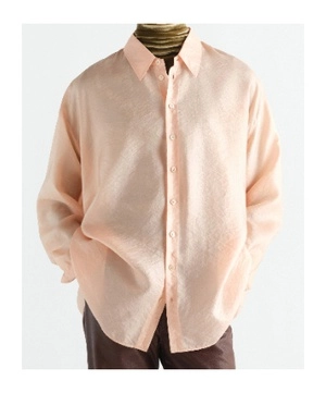 LEMAIRE Drape Shirt In Shiny Cupro