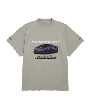 Balenciaga Oversized Crew Neck T-shirt - Gray