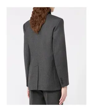 Max Mara Single-breasted Wool Tweed Jacket