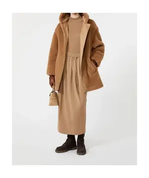 Max Mara Teddy Fabric Coat