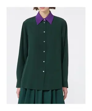 Max Mara Crepe De Chine Shirt
