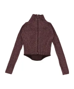 VIVIENNE WESTWOOD Cut-out Cropped Jumper - Red