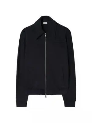 Burberry Logo-detail Zip-fastening Jacket - Black