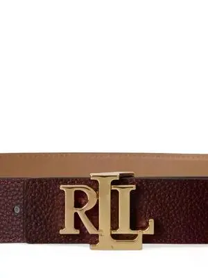 Ralph Lauren Logo Leather Belt