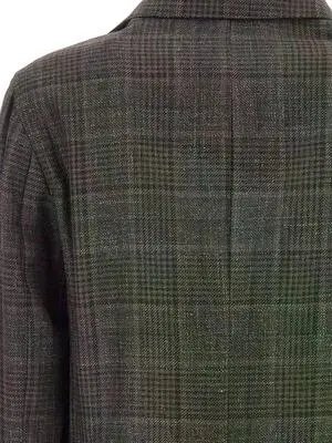 BARBA NAPOLI Easy J Mono Prince Of Wales-patterned Blazer