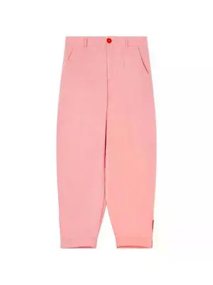 Giorgio Armani Button-fastening Tapered Trousers - Pink