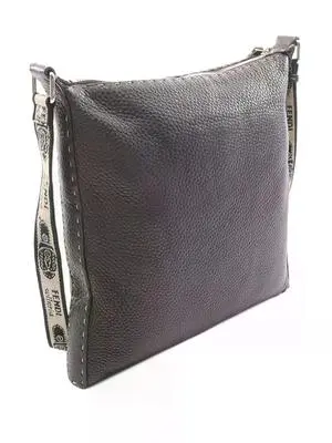 Fendi 2000-2010 Leather Selleria Crossbody Bag