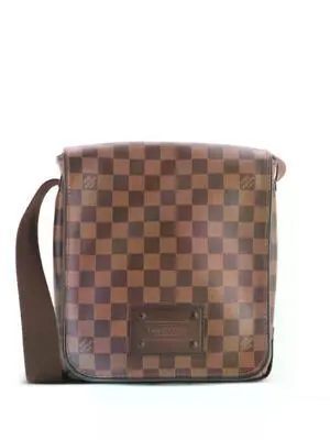 LOUIS VUITTON Brooklyn Handbag Damier Pm Crossbody Bag - Brown