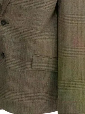 Soeur Hermosa Check-pattern Blazer