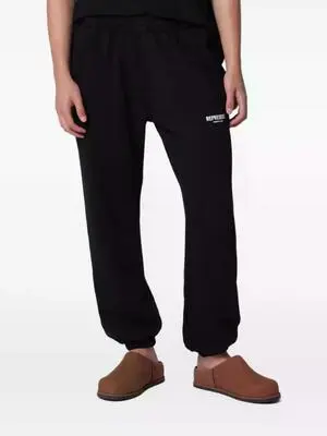 REPRESENT Owners Club Logo-print Track Pants - Black