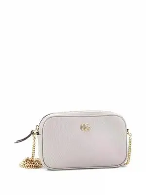 Gucci Gg Marmont Camera Bag Leather Mini Crossbody Bag