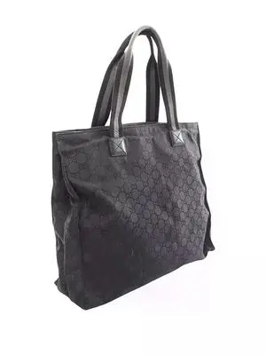 Gucci 2000-2015 Gg Nylon Web Tote Bag