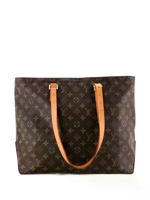 LOUIS VUITTON Cabas Mezzo Nm Monogram Canvas Tote Bag - Brown