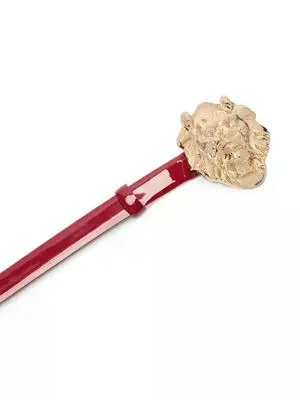 Blumarine Lion-head Patent Leather Belt