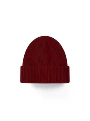 Chinti & Parker Ribbed-knit Beanie Hat