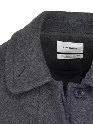 LOW CLASSIC Concealed-fastening Wool-blend Jacket