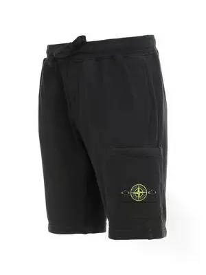 Stone Island 6200011 Organic Cotton Fleece Shorts