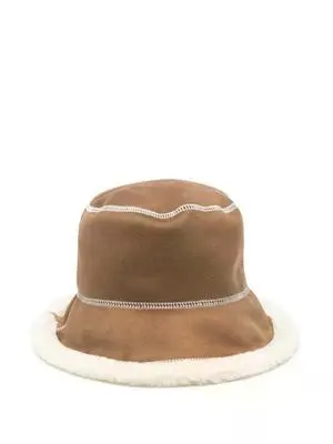 UGG Frankie Reversible Bucket Hat - Brown