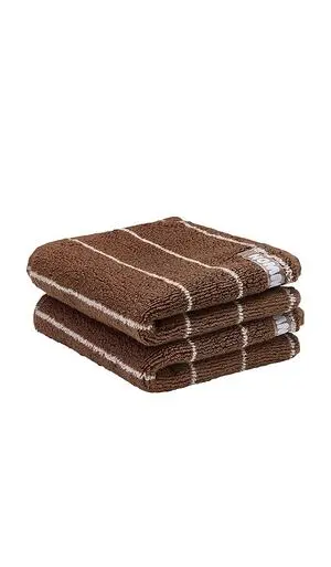 HOMMEY Face Towel In Brown