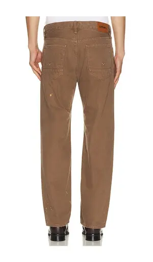 Hudson Jeans Rylan Relaxed Straight Jean In Brown