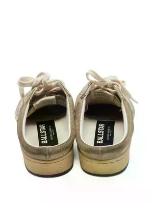 GOLDEN GOOSE Ball Star Glitter-patch Sneakers