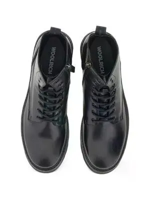 Woolrich Lace-up Leather Boots