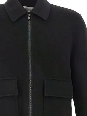 Alpha Studio Wool Bomber Jacket
