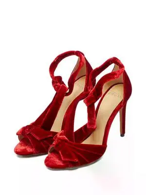 ALEXANDRE BIRMAN Clarita Velvet Sandals