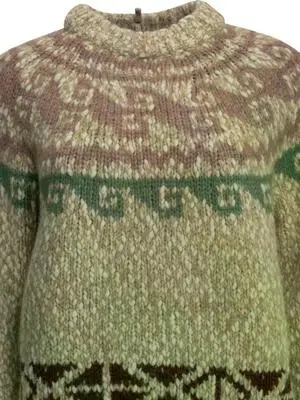 Moncler Fair Isle Knit Sweater