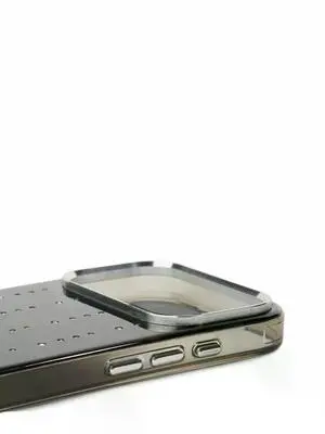 Karl Lagerfeld Glitter Rhinestone Iphone 17 Pro Case