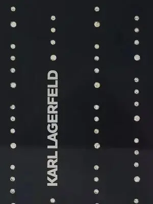 Karl Lagerfeld Glitter Rhinestone Iphone 17 Pro Case