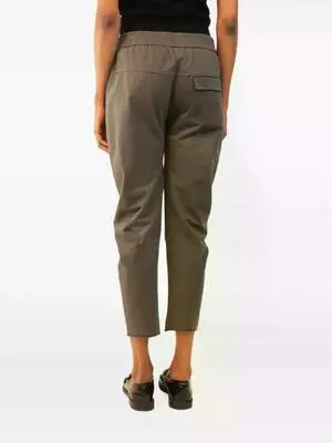 Brunello Cucinelli Drawstring Cropped Trousers