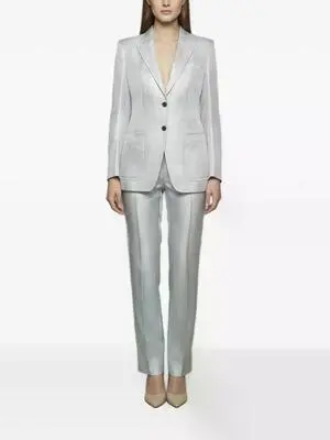 TOM FORD Textured Single-breasted Suit