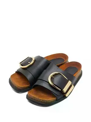 Khaite Buckle Detail Sandals