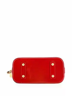 LOUIS VUITTON Alma Handbag Monogram Vernis Bb Shoulder Bag