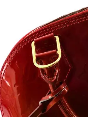 LOUIS VUITTON Alma Handbag Monogram Vernis Bb Shoulder Bag